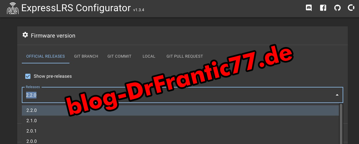 ExpressLRS Update V2.2 » DrFrantic77 Blog rund um FPV Drohnen
