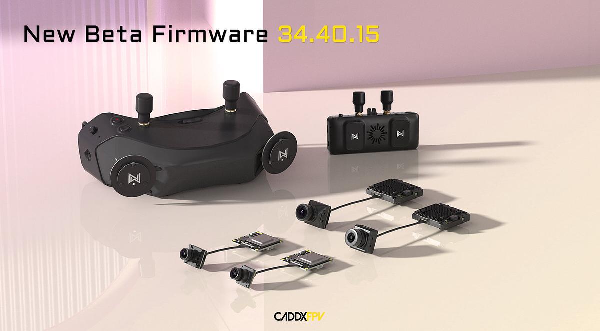 CaddxFPV Walksnail Firmware update 34.40.15 beta » DrFrantic77 Blog rund um FPV Drohnen