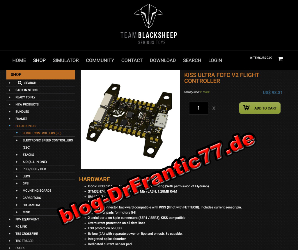 KISS Ultra V2 jetzt auch bei TBS verfügbar » DrFrantic77 Blog rund um ...