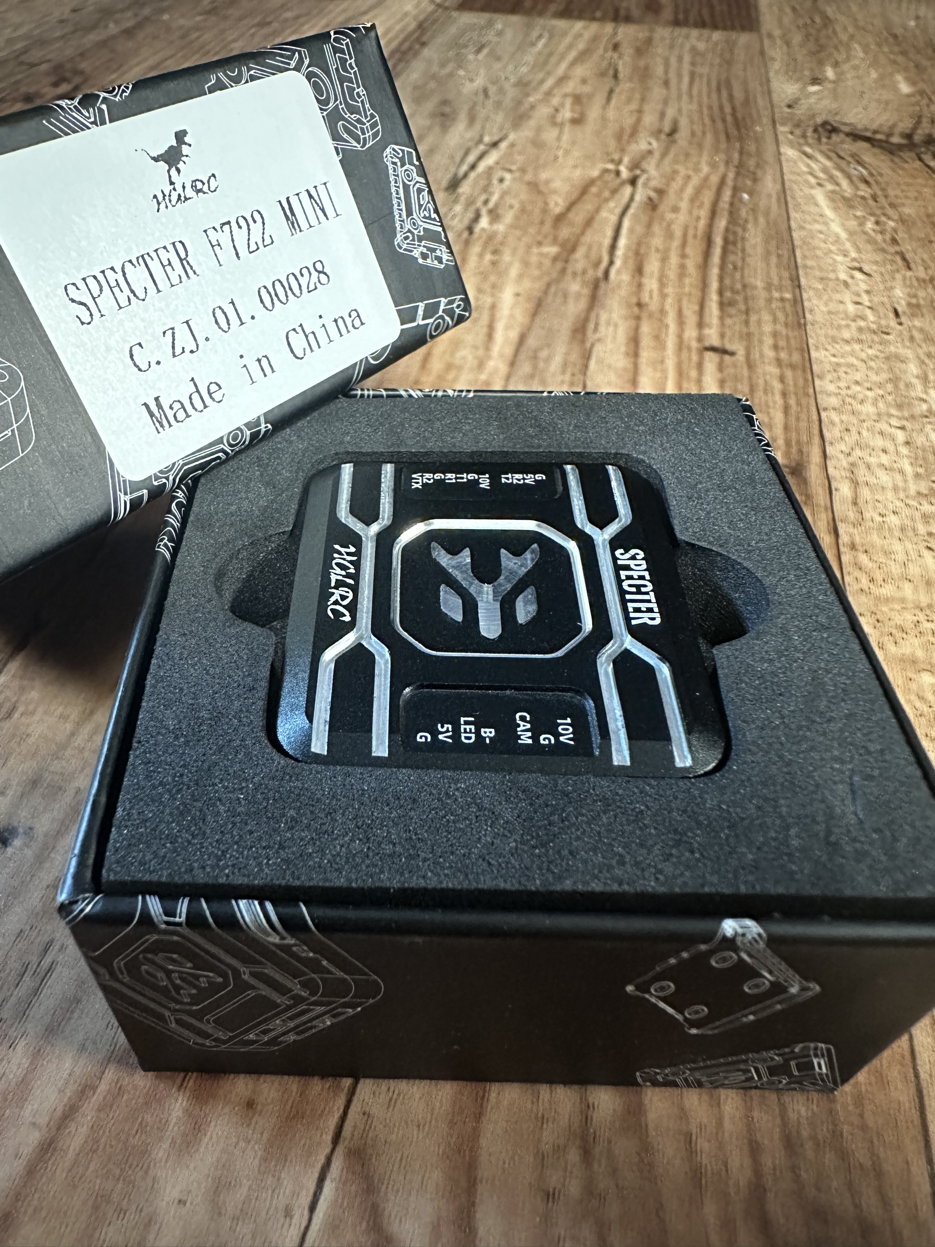 Flight Controller HGLRC Specter AIO - F722 FC + 40A 4-6S ESC - MPU6000 ...