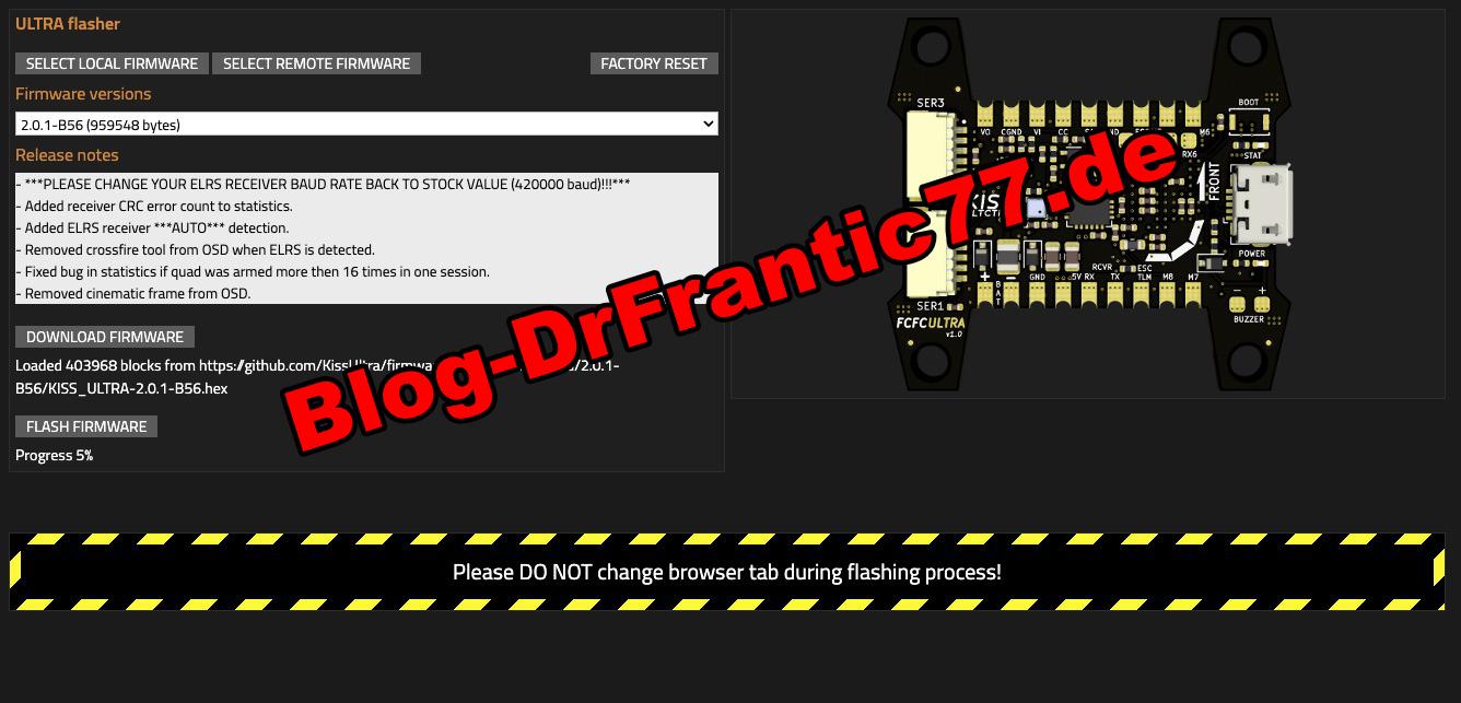 KISS Ultra 2.0.1-B56 veröffentlicht » DrFrantic77 Blog rund um FPV Drohnen