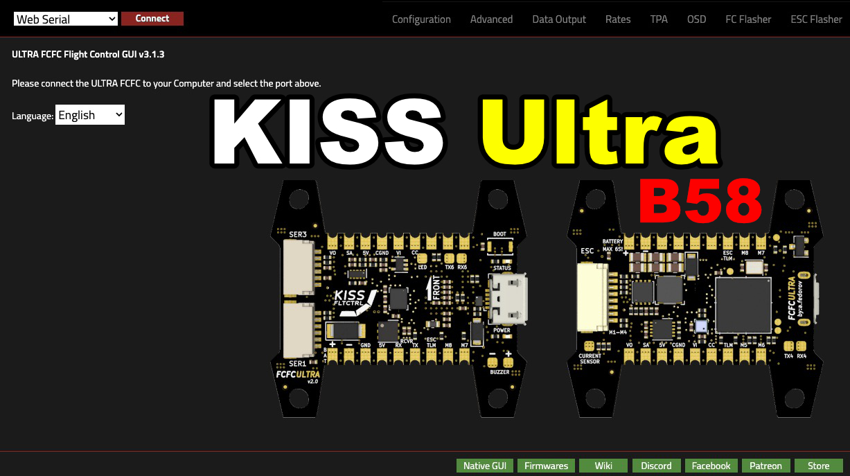 KISS Ultra 2.0.1-B58 veröffentlicht » DrFrantic77 Blog rund um FPV Drohnen