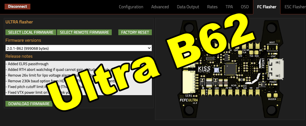 KISS Ultra Firmware 2.0.1-B62 veröffentlicht » DrFrantic77 Blog rund um ...